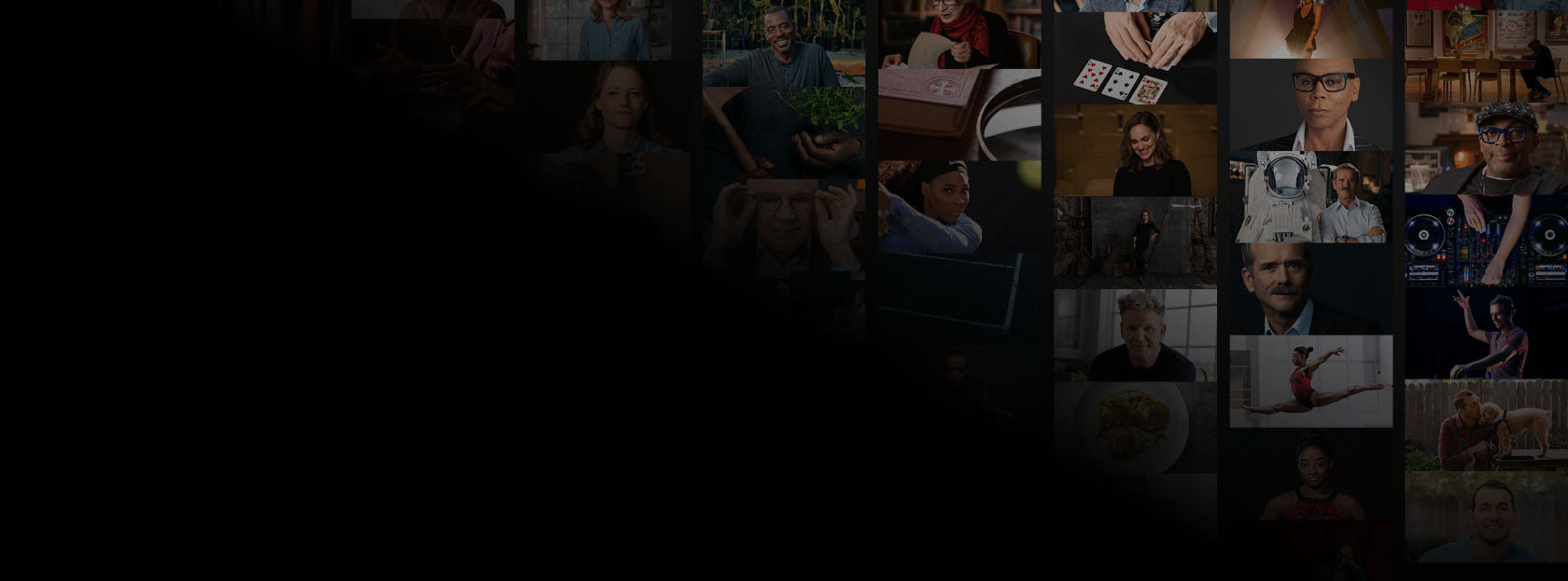 MasterClass Categories