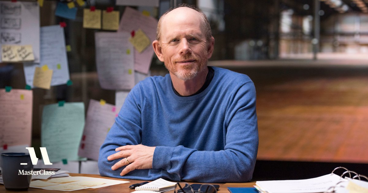 Ron Howard Teaches Directing | MasterClass | Movies, Happy Days