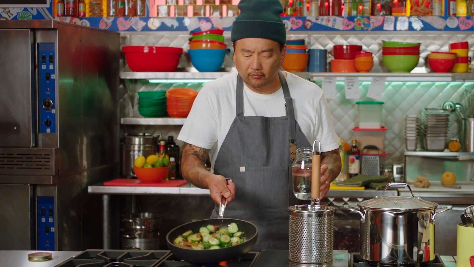 Panchan: Quick-Pickled Cucumbers | Roy Choi Teaches Intuitive Cooking ...