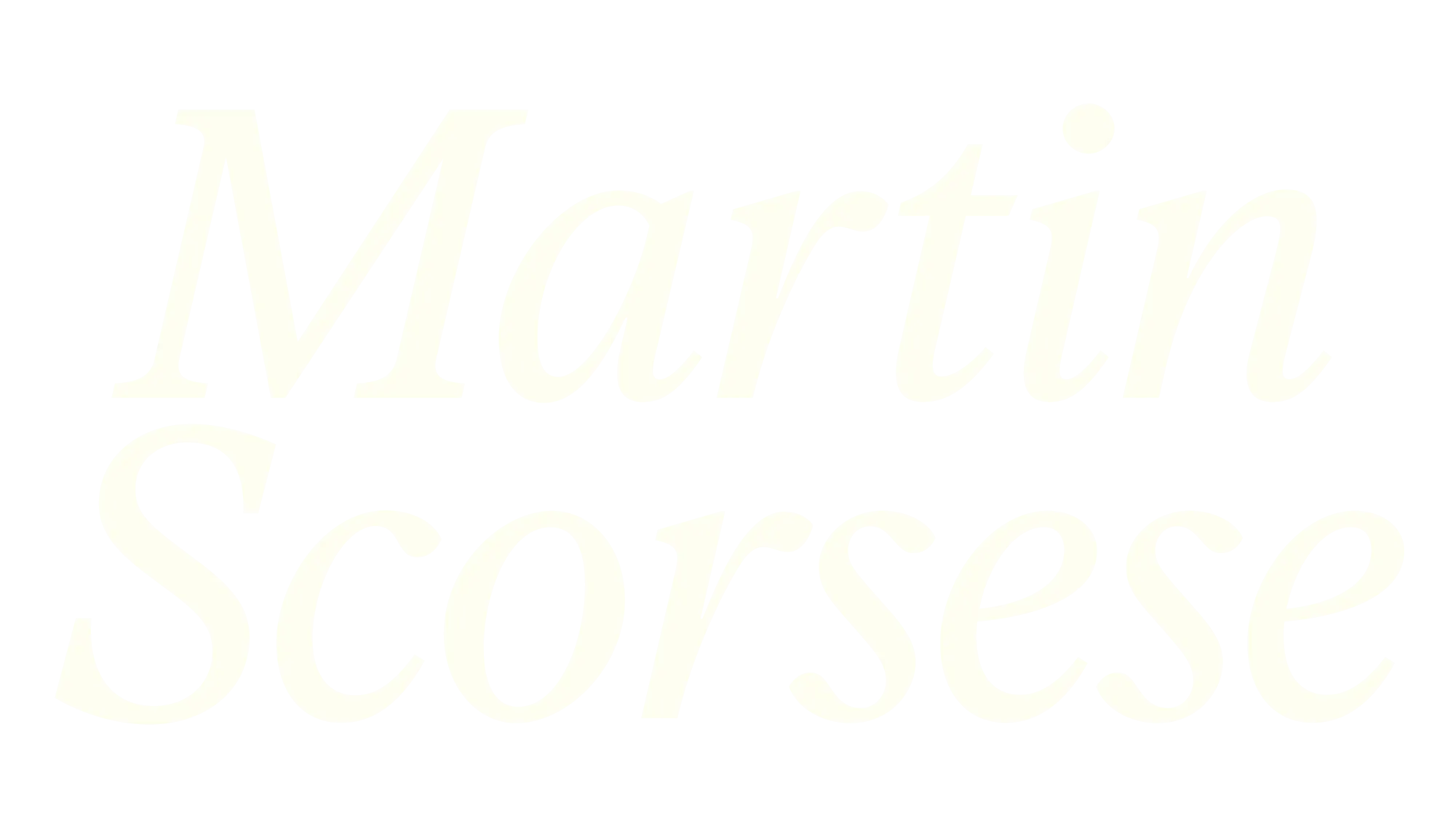 Martin Scorsese Teaches Filmmaking Martin Scorsese Teaches Filmmaking