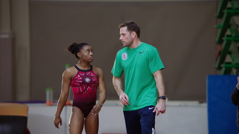 Working With Coaches | Simone Biles Teaches Gymnastics Fundamentals ...